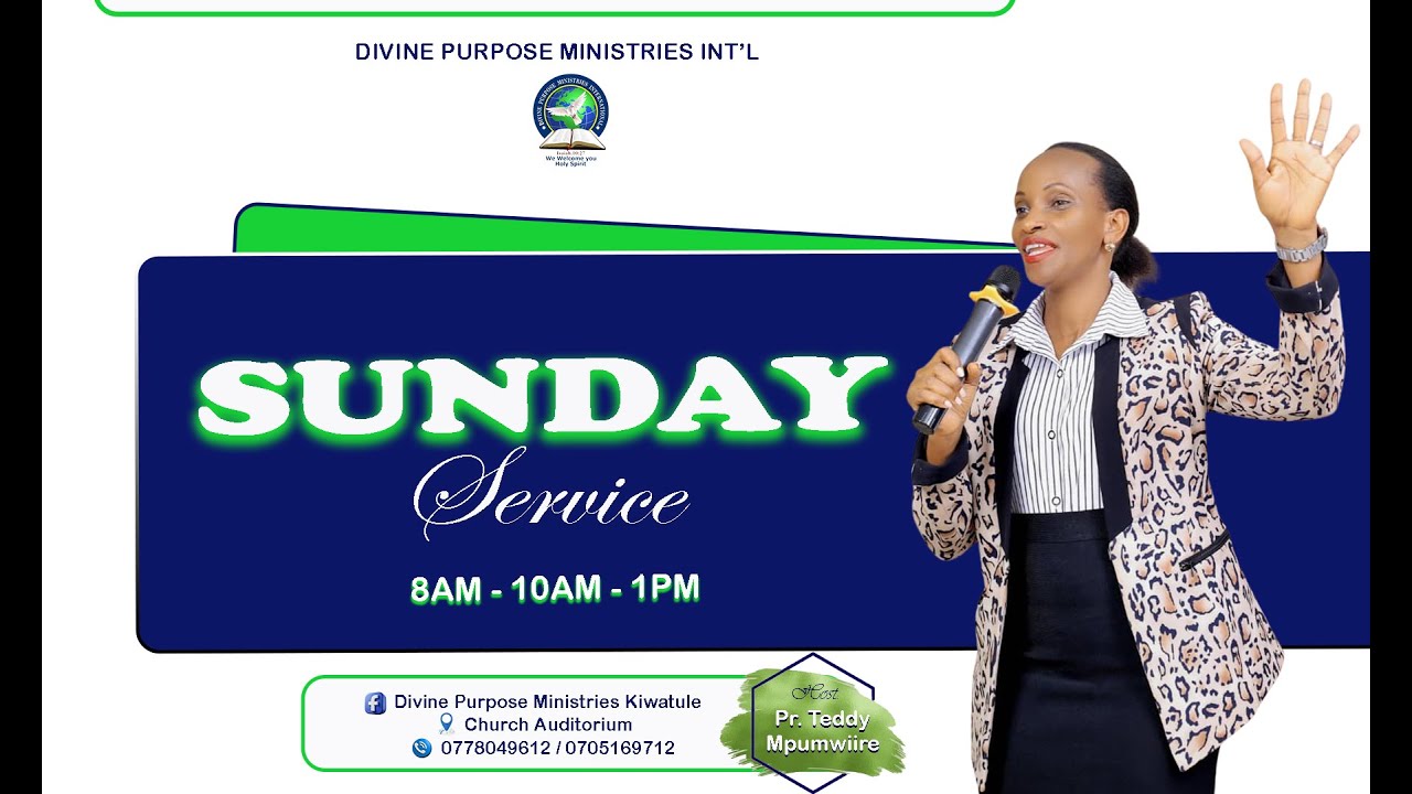 #SUNDAY MAIN SERVICE LIVE #divine_purpose_ministries_international ...