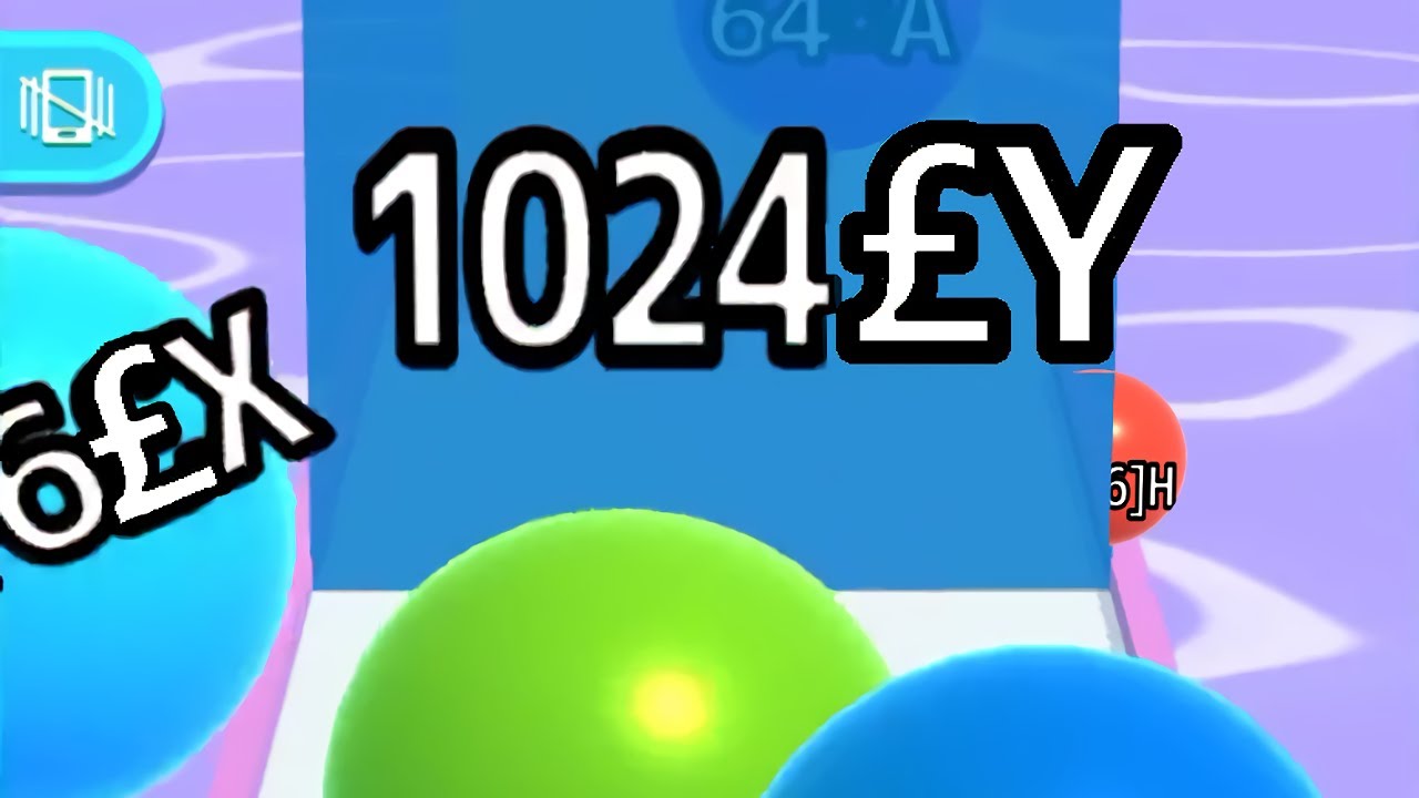 BALL RUN 2048 — INFINITY ∞ 'POUND-ILLION' Fly To '1024 £Y' SAPPHIRE ...