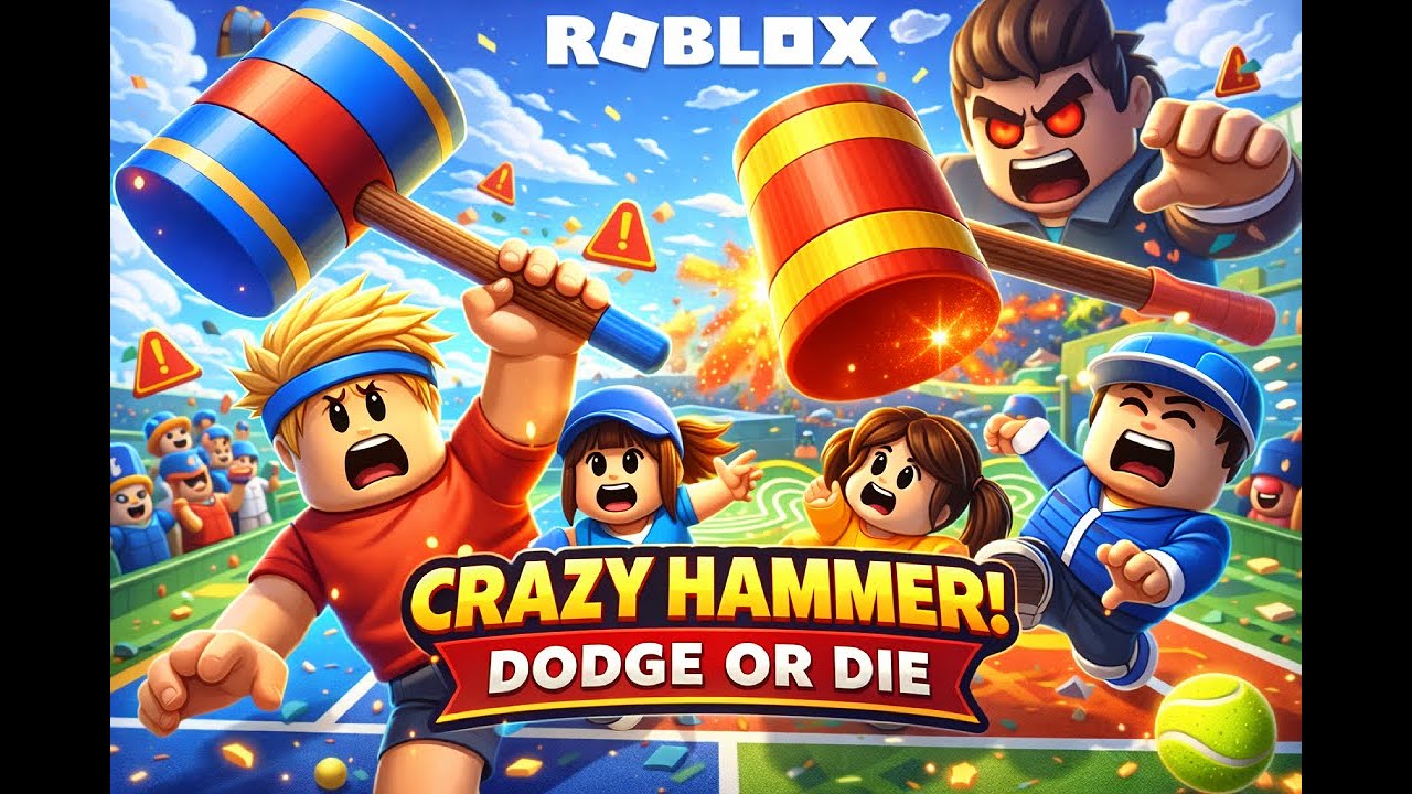 Dodge or Die – CRAZY Hammer Run in Roblox! - YouTube