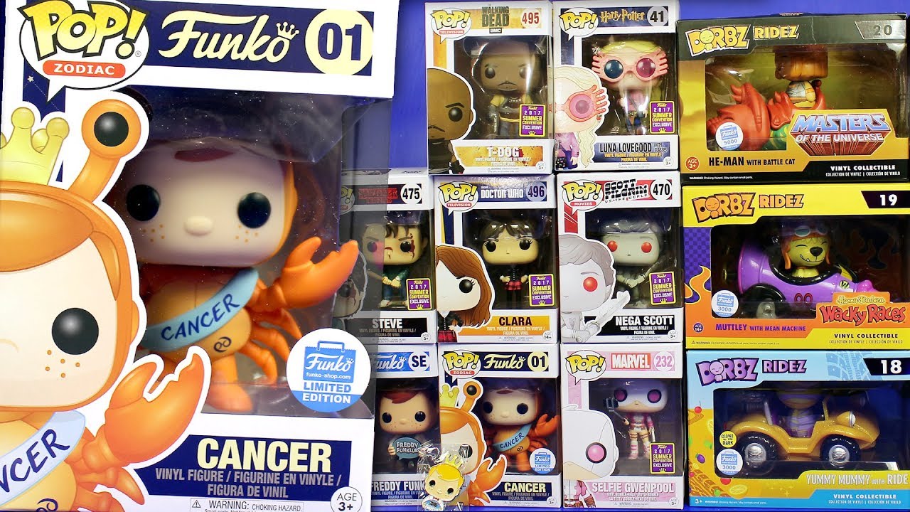 Funko Shop Rant & 2017 SDCC Funko Pop Vinyl Figures Collection San ...
