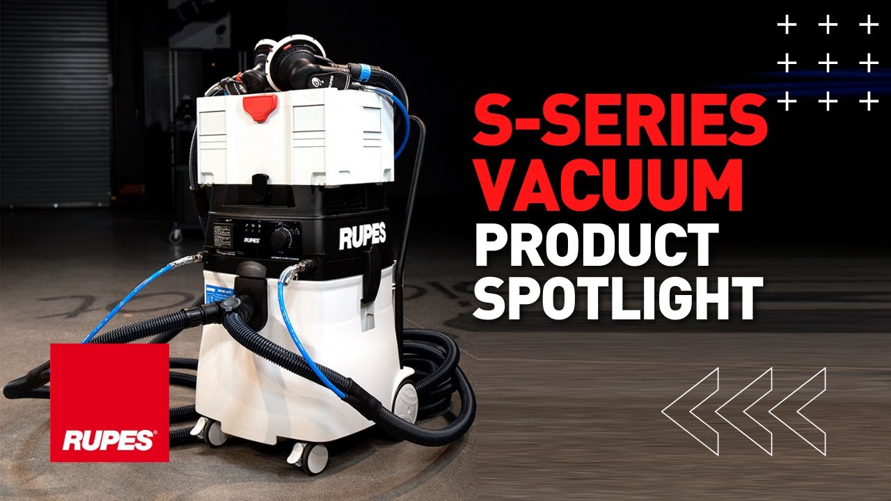 RUPES S-Series Mobile Dust Extraction Vacuum - [RUPES Product Spotlight ...
