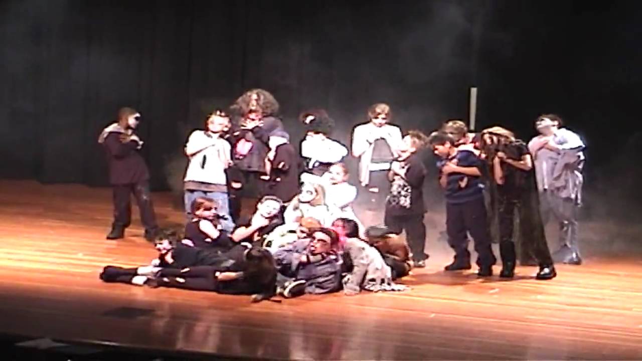 Thriller Dance / Mrs Lipps 5th grade class - YouTube