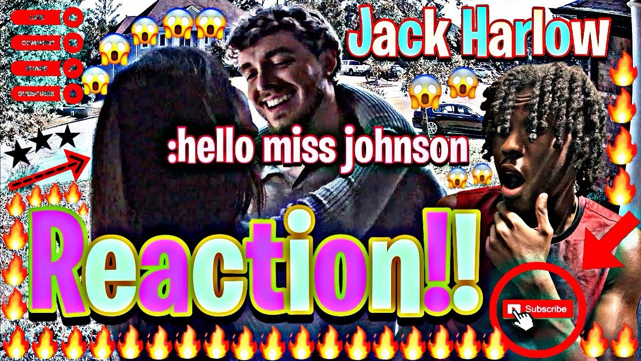 jyYT reacts to Jack Harlow-Hello miss johnson(Official music video ...