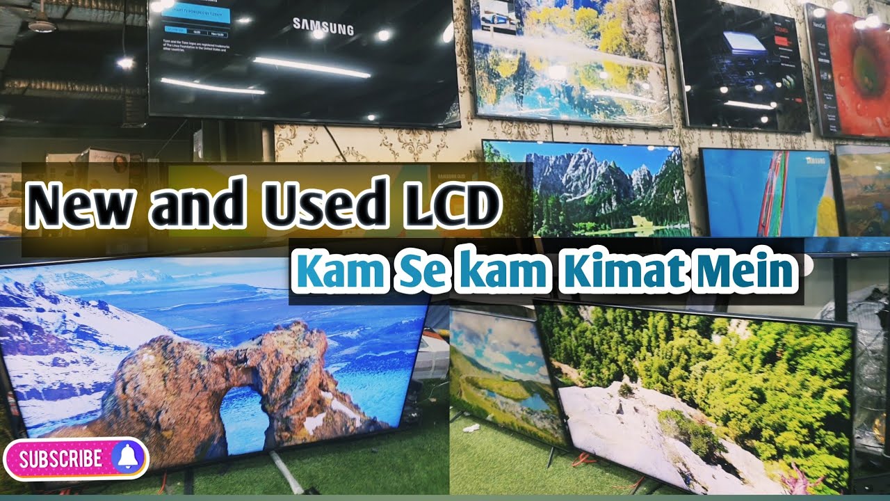 New LCD 😯||in cheap price🔔🖥||sastii lcd Kam sa Kam kemat may😇🤑 Sharjah ...