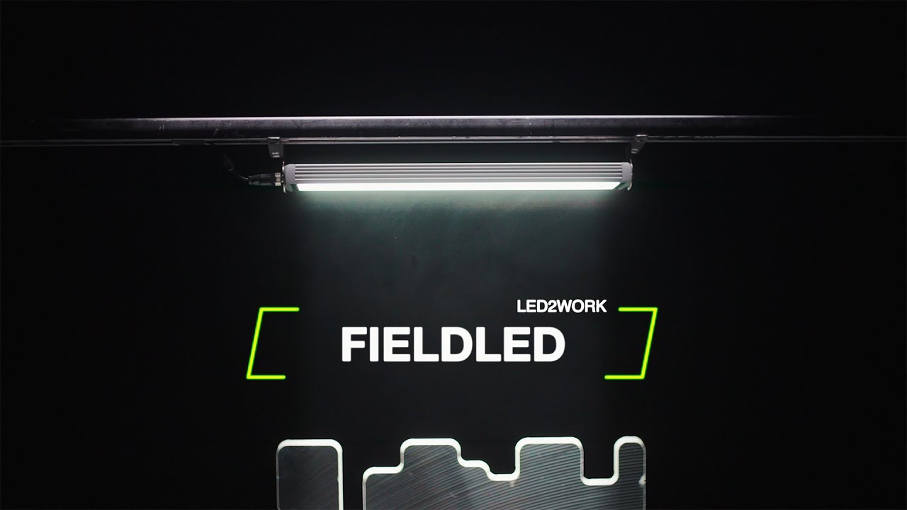 FIELDLED EVO - LED machine light from LED2WORK [EN] - YouTube