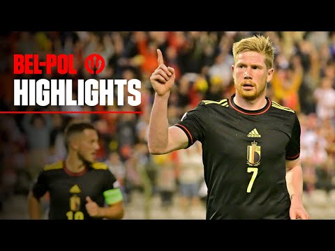 Belgium 6-1 Poland | KDB & Trossard show the way |#REDDEVILS | #NationsLeague 2022 2023