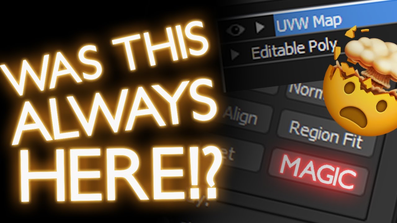 Transformative UVW Map Feature No One Knew Existed | 3dsMax - YouTube