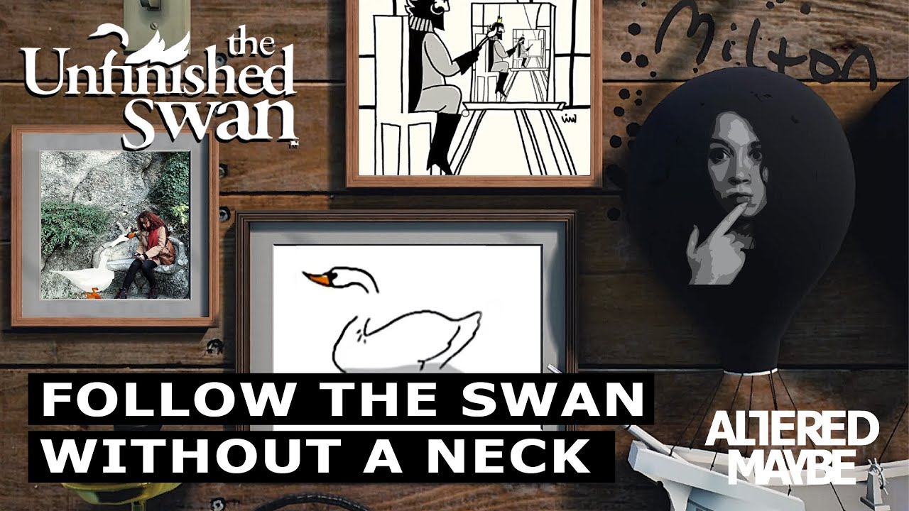 PAINT IT BLACK MONROE FINCH! | Highlights of The Unfinished Swan - YouTube