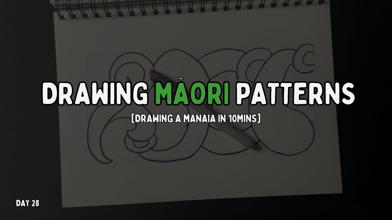 Quick Art Session: Drawing a Manaia in Just 10 Minutes - YouTube