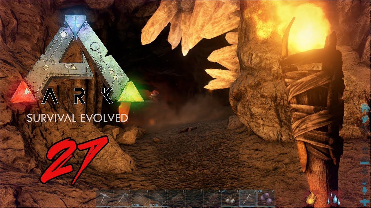 ARK: SURVIVAL EVOLVED - Episode 27 - Southern Cave - YouTube