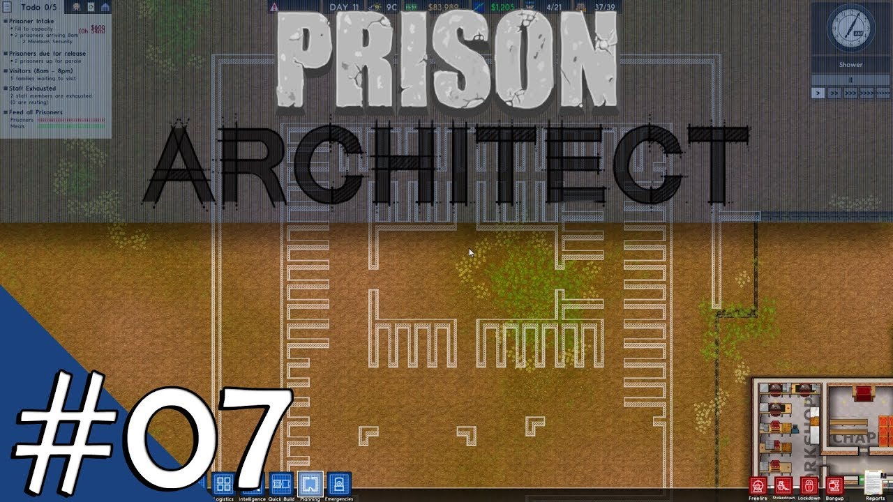 Prison Architect - New Wing - Let's Play - Part #7 - YouTube