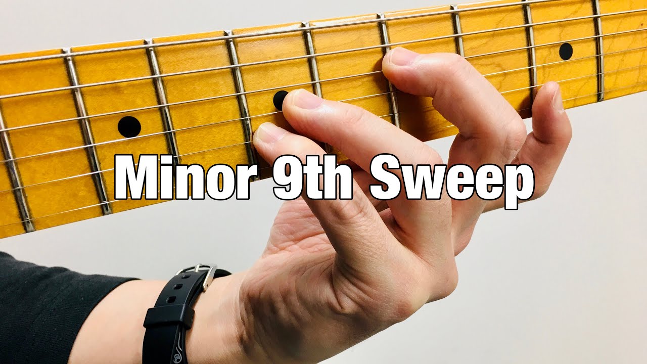 Minor 9th Sweep【マイナー9thスウィープ】 - YouTube