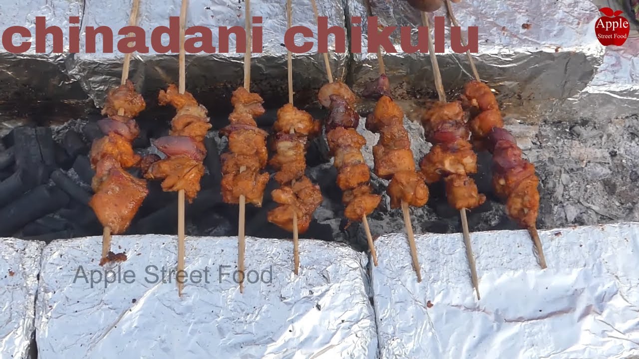 Chicken barbecue | chicken chikulu | Village girls making Chicken ...