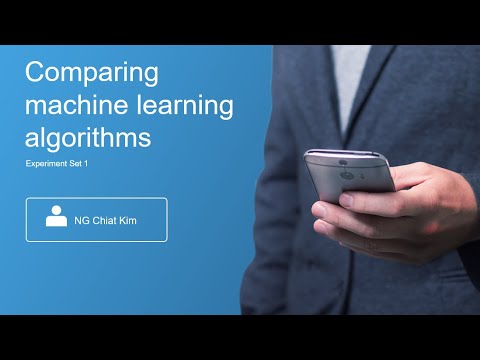 Experiment 1_ Comparing machine learning algorithms - YouTube