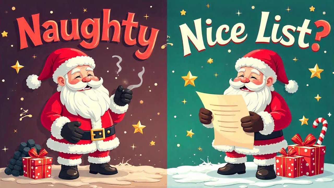 🎅🏼Santa’s List: Naughty Or Nice? | 🎄Christmas Trivia Challenge ...