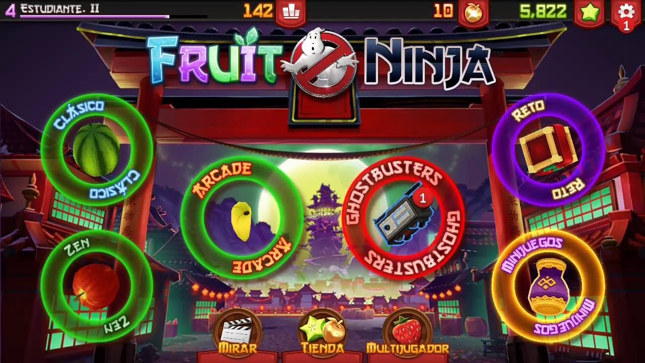 Huawei GR3 Jugando Fruit Ninja Free Ghostbusters - Parte 2 - YouTube