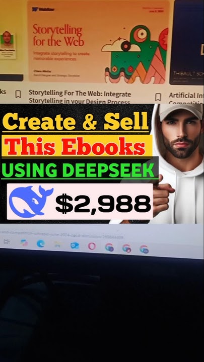 How to create and sell eBooks fast With Deepseek AI | Deepseek make money #deepseek - YouTube