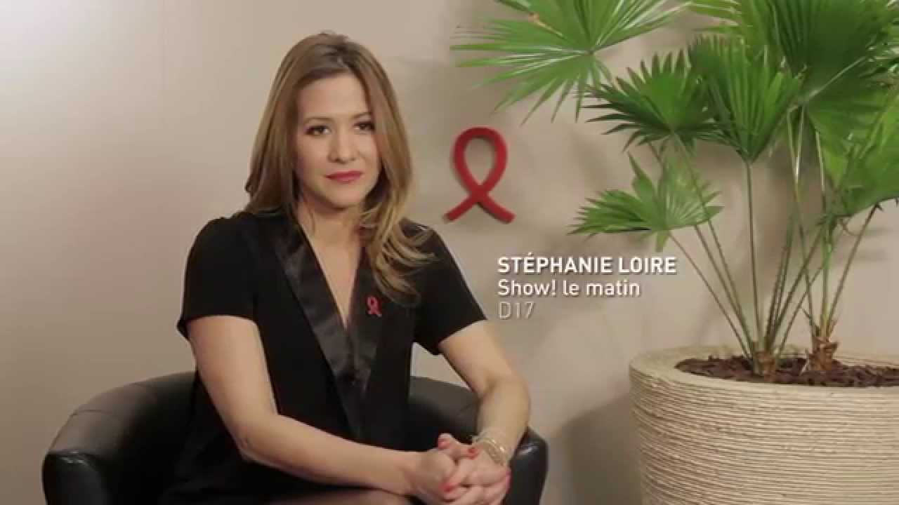 Sidaction 2015 - Stéphanie Loire (D17) - YouTube