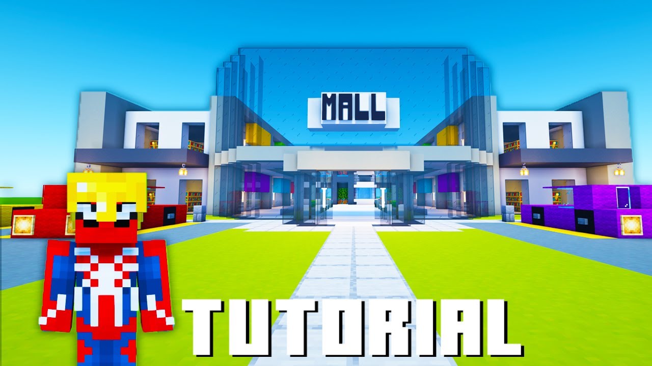 Minecraft Tutorial: How To Make A Mall "2023 City Build" - YouTube