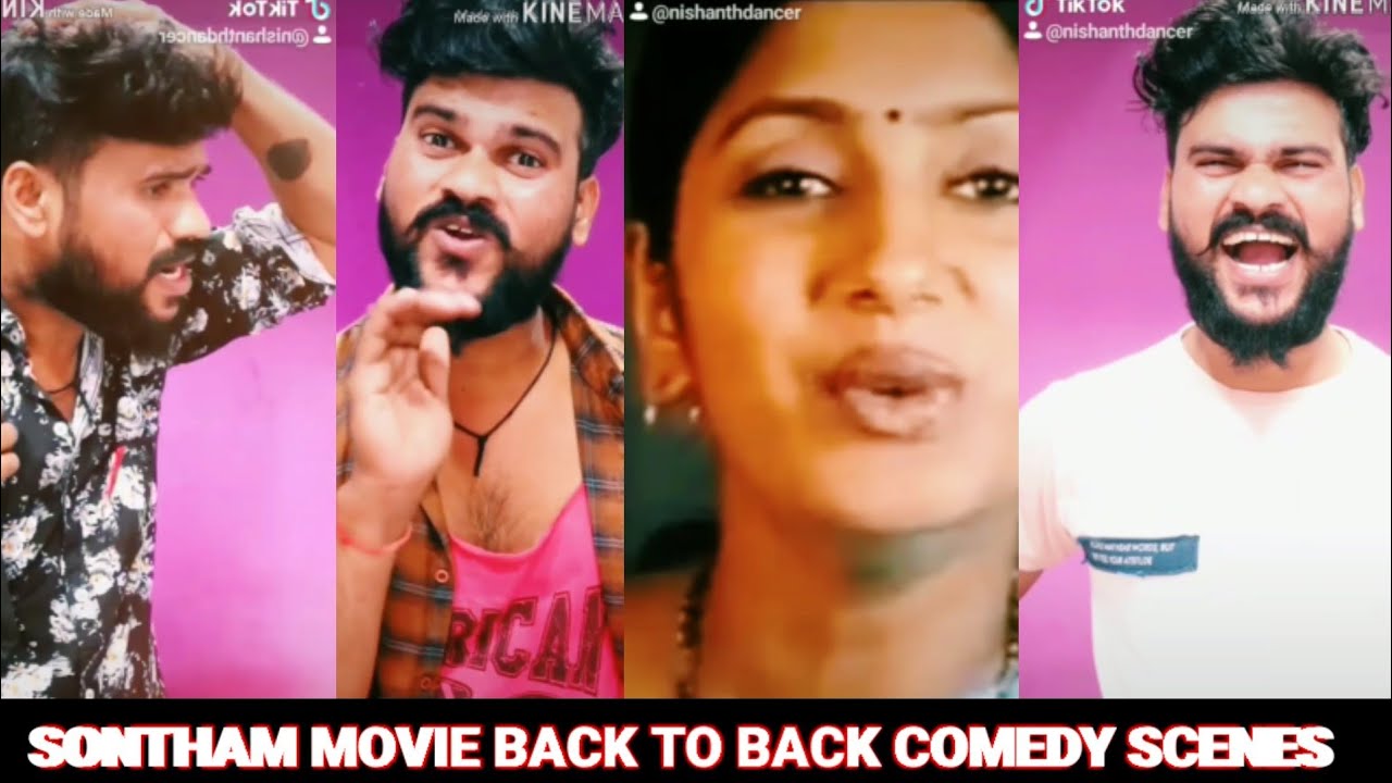 Sontham movie back to back comedy videos - YouTube