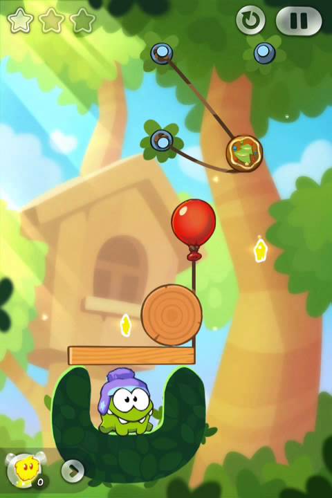 Cut the Rope 2 Om Nom is back! ios iphone gameplay - YouTube