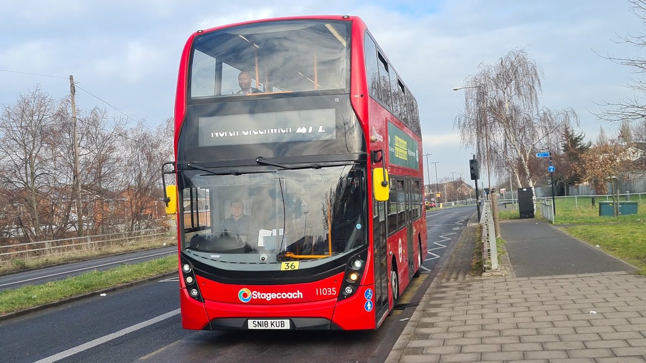 *Thrash* | Stagecoach London 11035 (SN18 KUB) - Route 472 | ADL E400MMC ...
