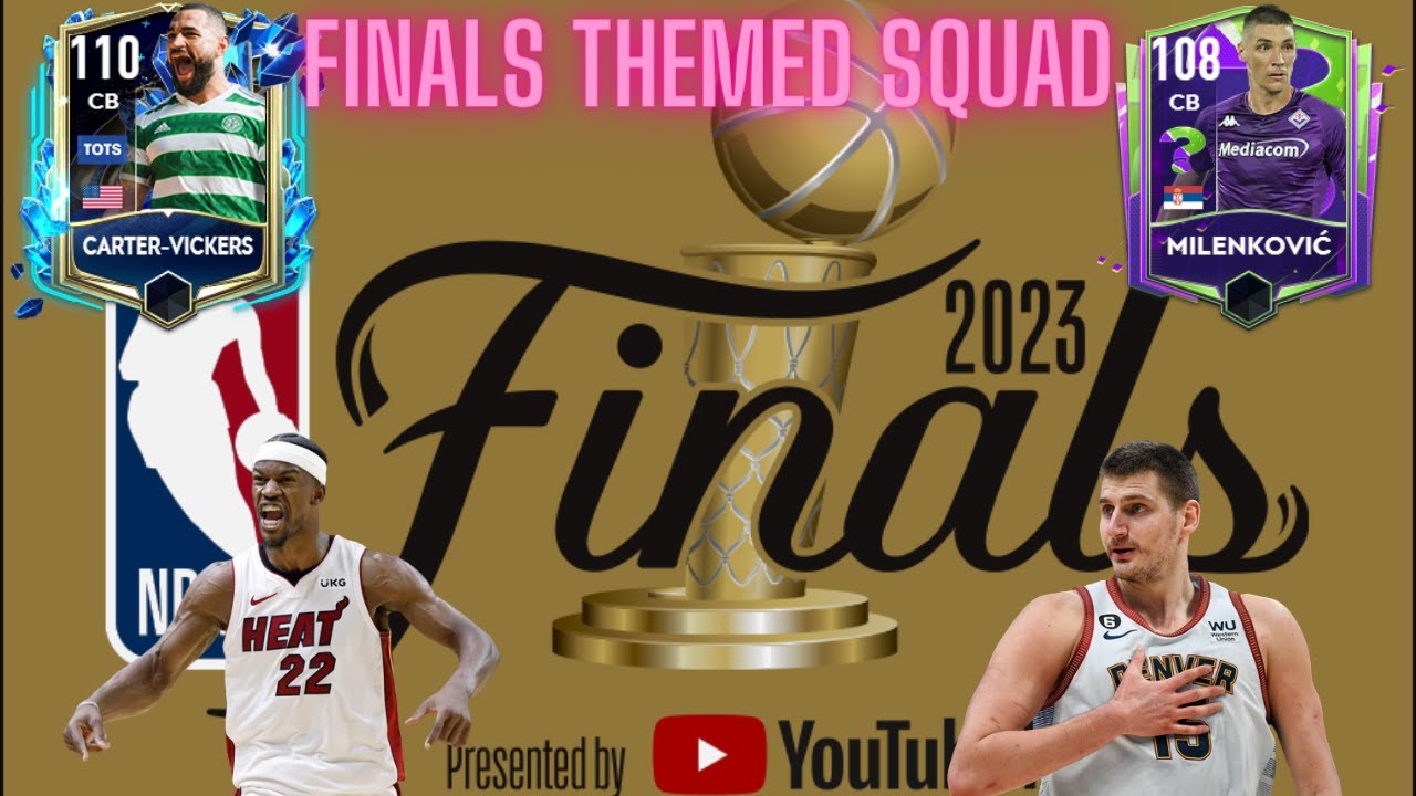 NBA FINALS THEMED SQUAD | FIFA Mobile - YouTube