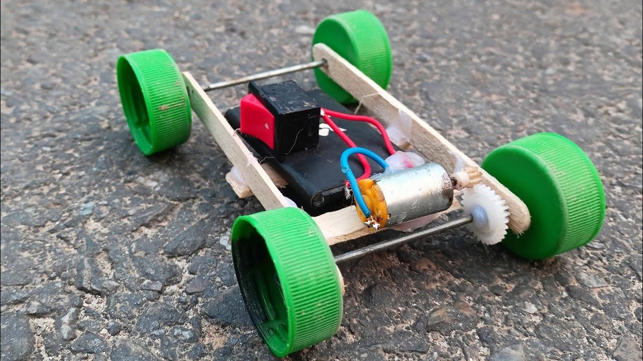 How To Make CAR || Motor Project || - YouTube