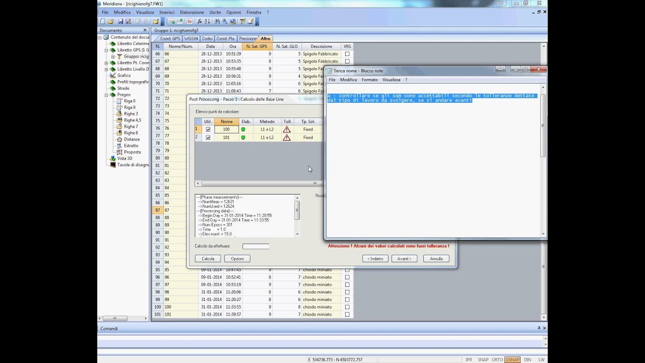 Calcolo Post Process - YouTube