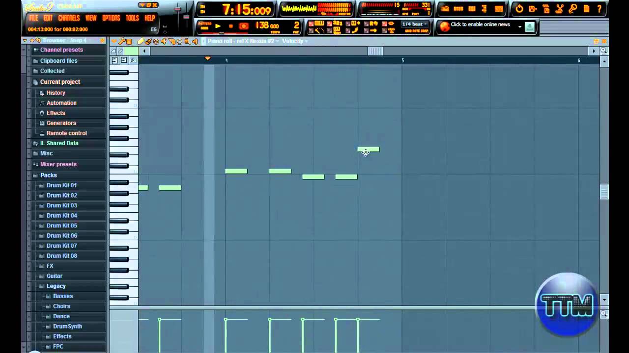 FL Studio 9 Tutorial: How To Compose A Song. Ep 1 of 3 [HD] - YouTube