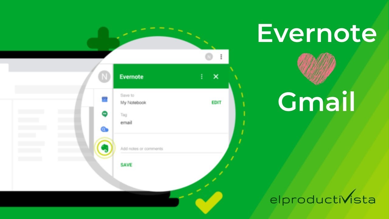 Cómo instalar el nuevo widget de Evernote para Gmail - YouTube