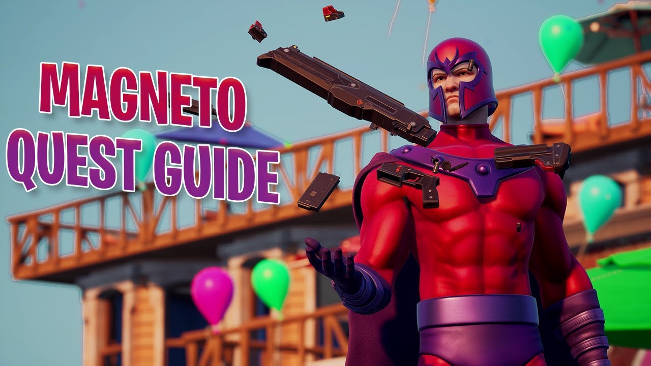 FORTNITE MAGNETO QUEST GUIDE - YouTube
