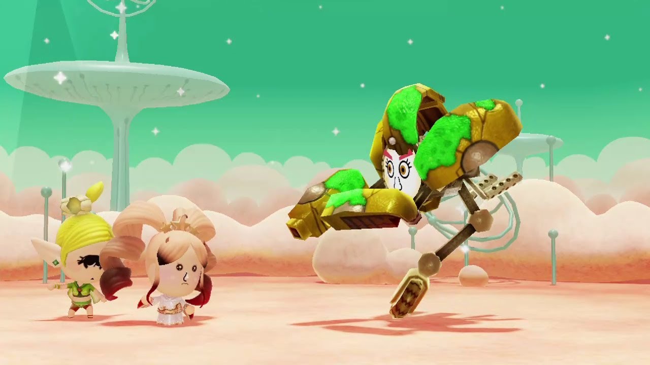 Miitopia Switch: Ancient Robot Boss (File 1) - YouTube