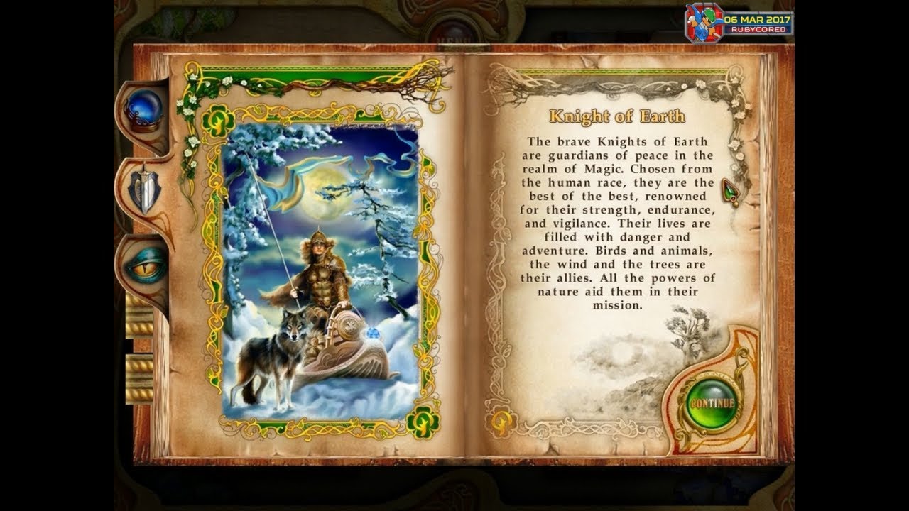 4 Elements (2008 Playrix, PC) - 02 of 16: Earth Knight (Level 05~08 ...