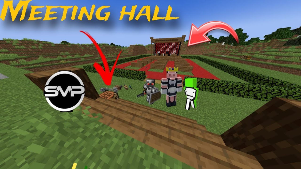 Minecraft making hall for Elections in smp EP-3 - YouTube