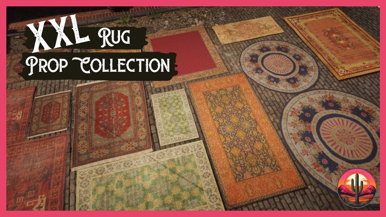 XXL Rug Prop Pack - over 40 Props | Spooner | RedM - YouTube