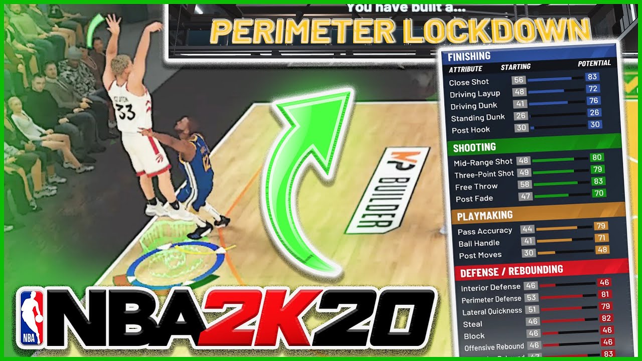 The BEST TWO Way Build In NBA 2K20!- Best 3 and D MyPlayer In NBA 2k20 ...