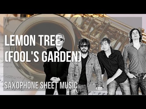 Alto Sax Sheet Music: How to play Lemon Tree by Fool's Garden - YouTube