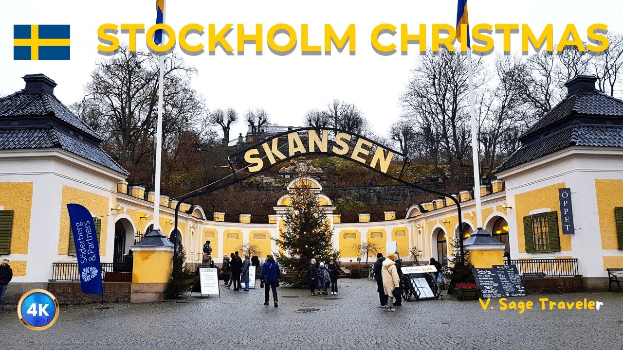 Christmas in Sweden: The Magic of Skansen, Stockholm - YouTube