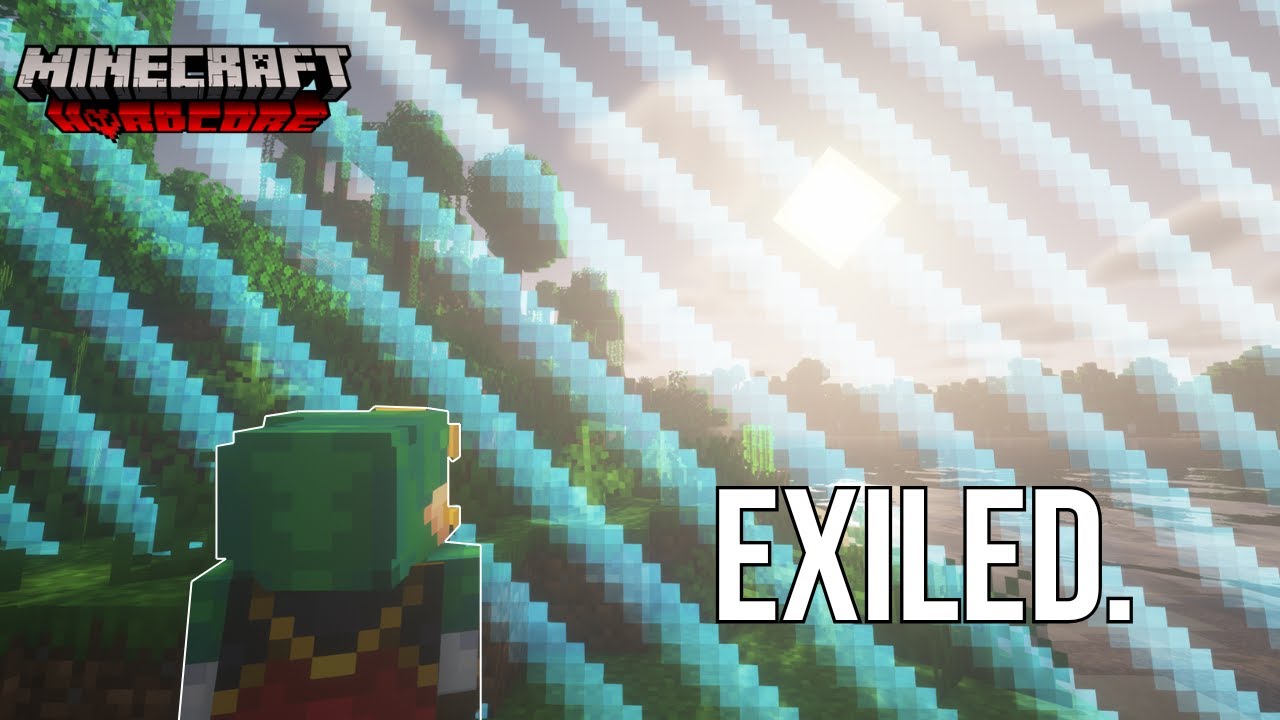 I Got Exiled 30 MILLION Blocks in Minecraft Hardcore - YouTube