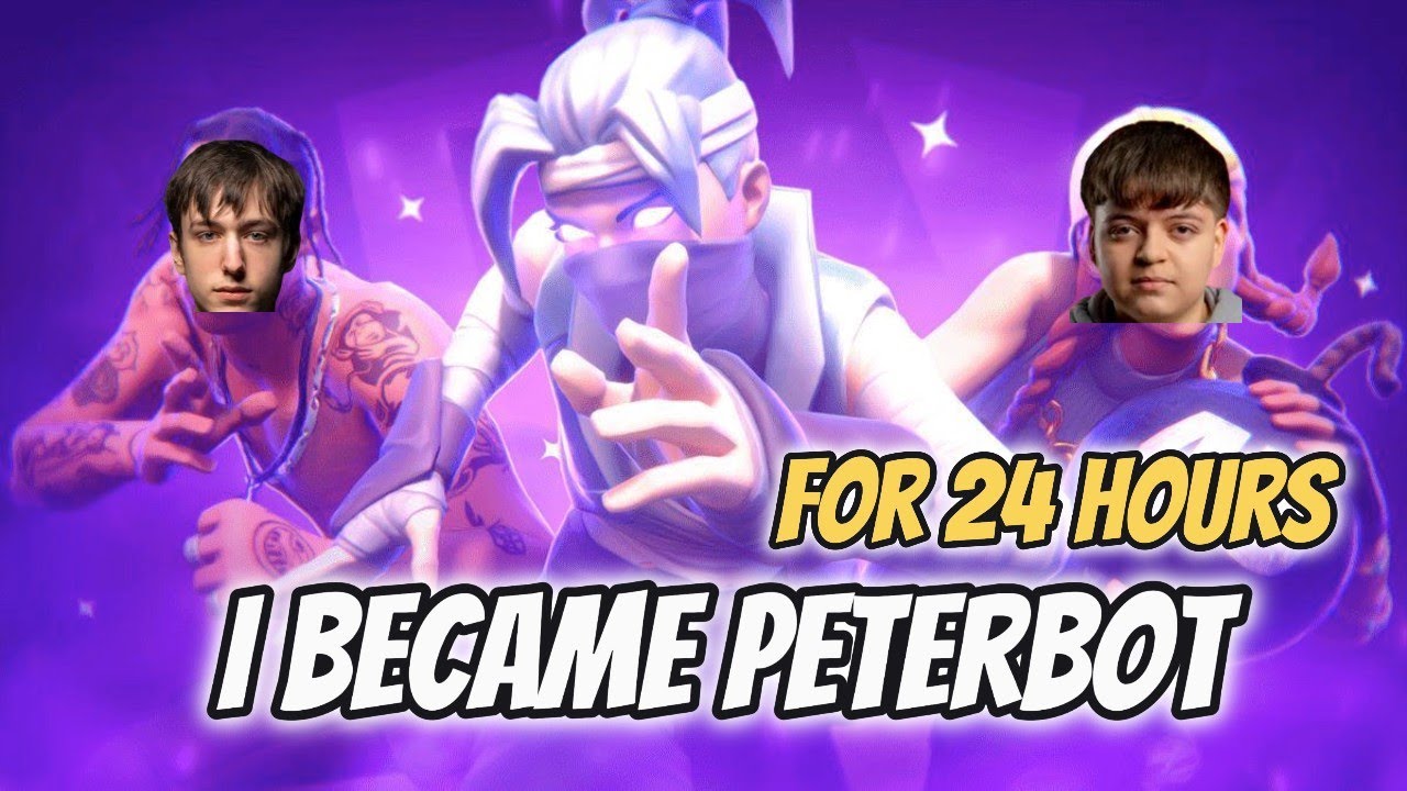 I Became PETERBOT for 24 HOURS! - YouTube