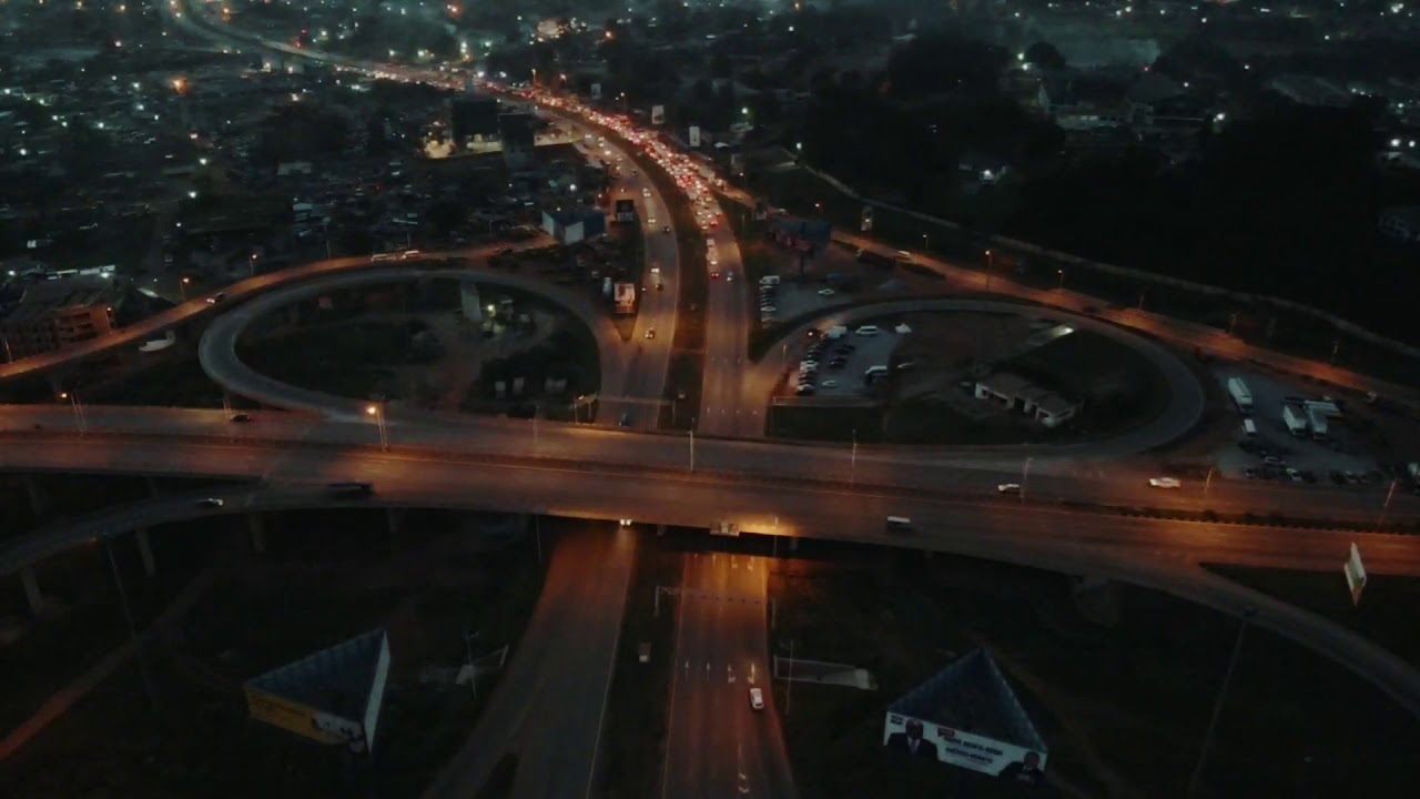 Sofoline Kumasi Interchange In Evening... - YouTube