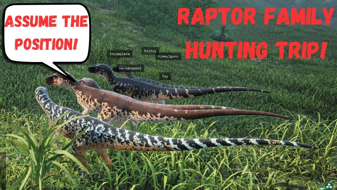 Watch the raptors hunt in PERFECT formation! - YouTube