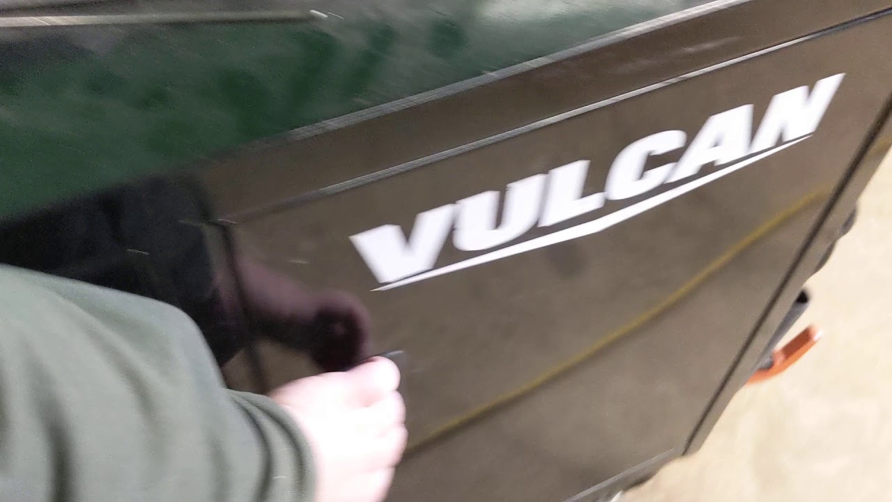 Vulcan welding cart - YouTube
