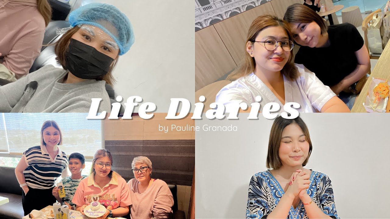 Life Diaries | Birthdays, opening gifts from friends, had my eyebrows ...