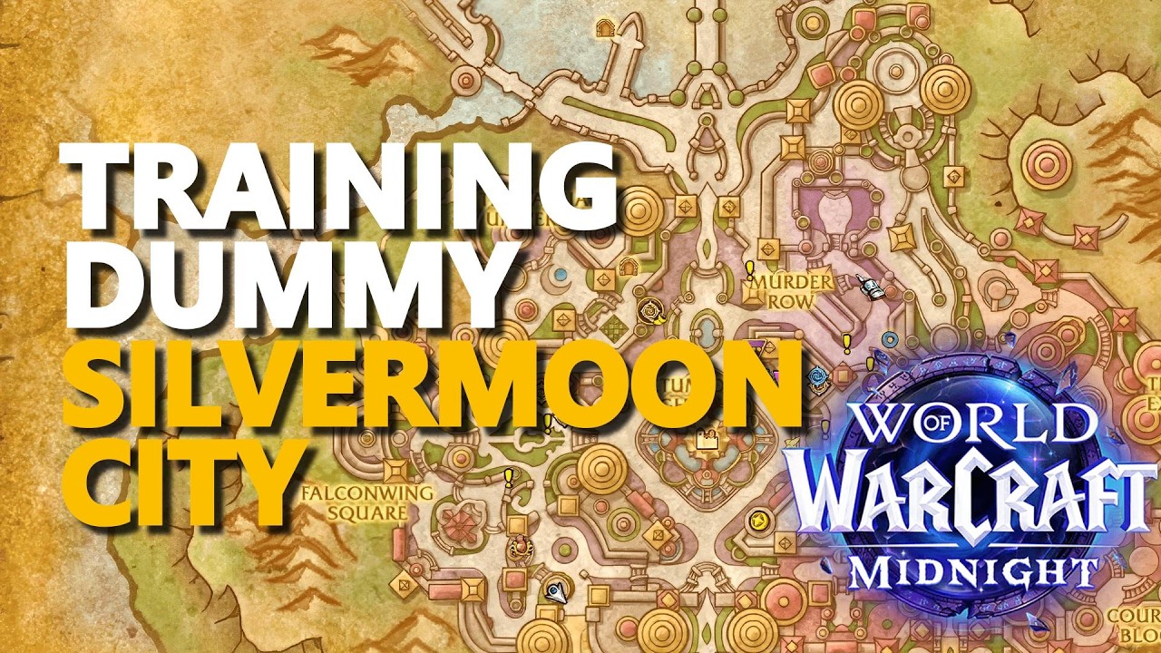Silvermoon City Training Dummy Location (WoW Midnight) - YouTube