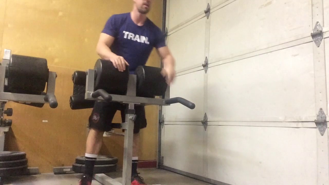 Single Leg Back Extension - YouTube