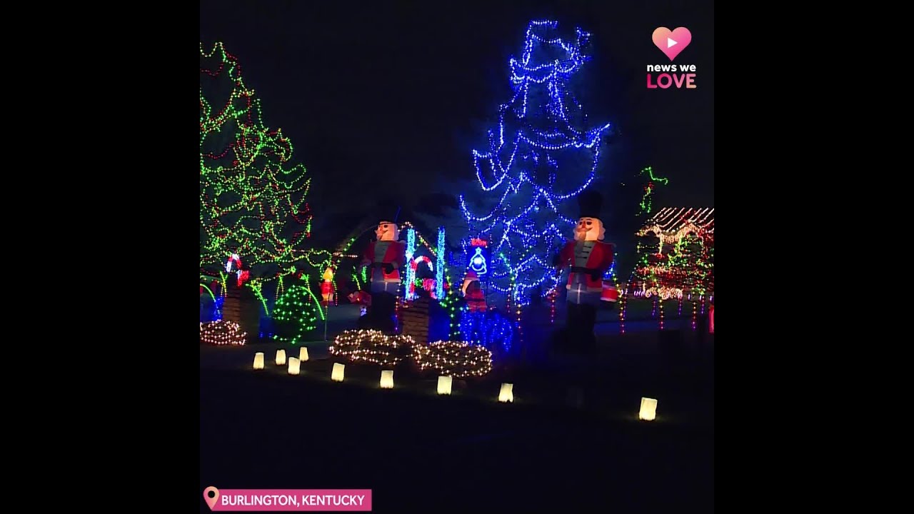 Incredible northern Kentucky light display synced to Christmas music ...