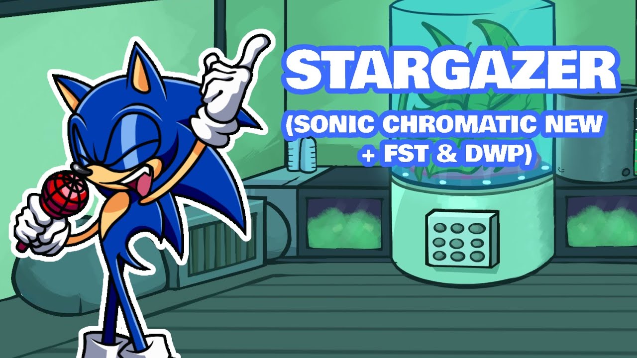 FNF Stargazer Pero Es Agoti Sonic El Que Canta 😎💙 (Sonic Escala ...