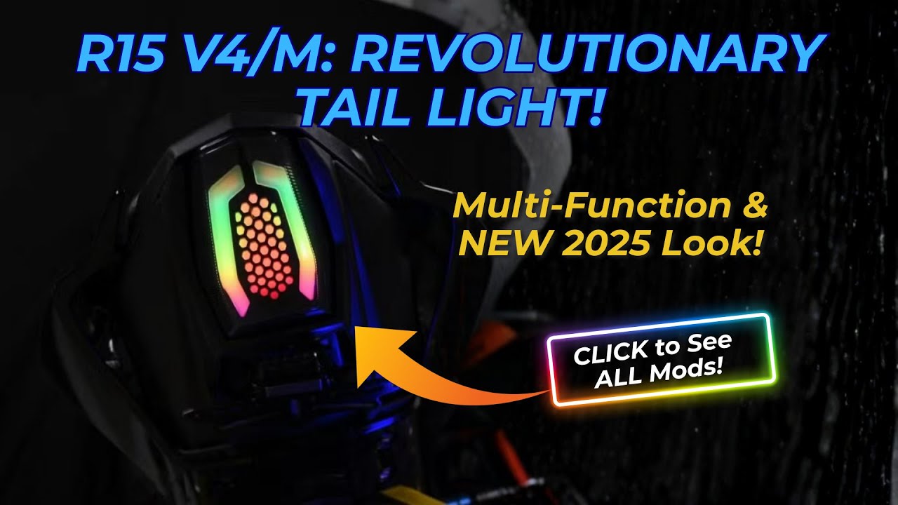 R15 V4 & R15M Tail Light Multi-Function Setup | Best Modification | 1M ...